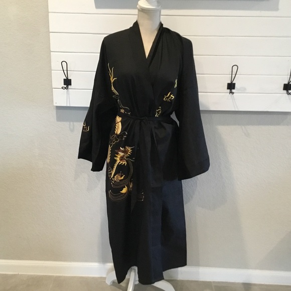 Art Export | Kimonos & Yukatas | Dragon Embroidery Kimono Robe | Poshmark